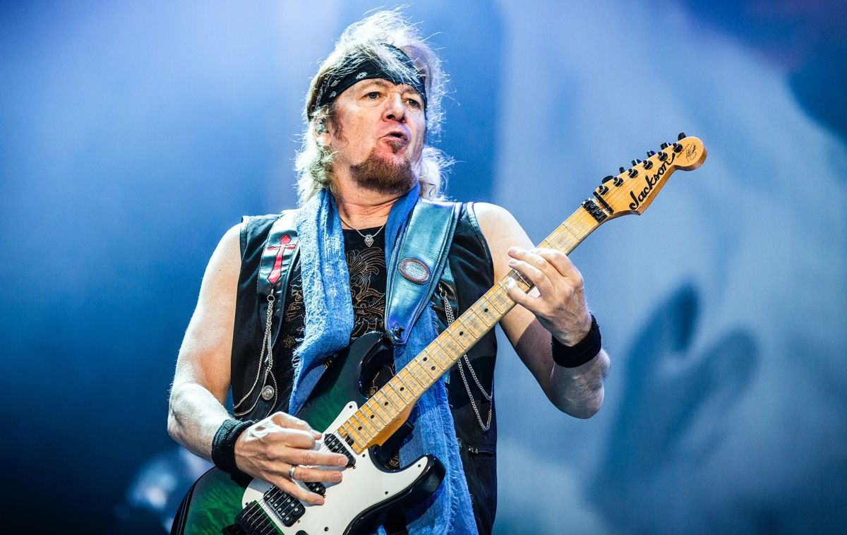 Adrian Smith, de Iron Maiden, pudo haberse unido a Def Leppard tras la ...