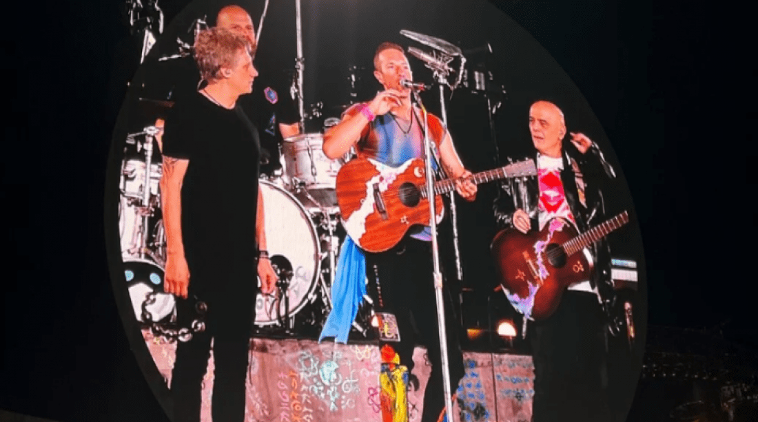 VIDEO: Coldplay y Soda Stereo juntos en el escenario tocaron "De Música ...