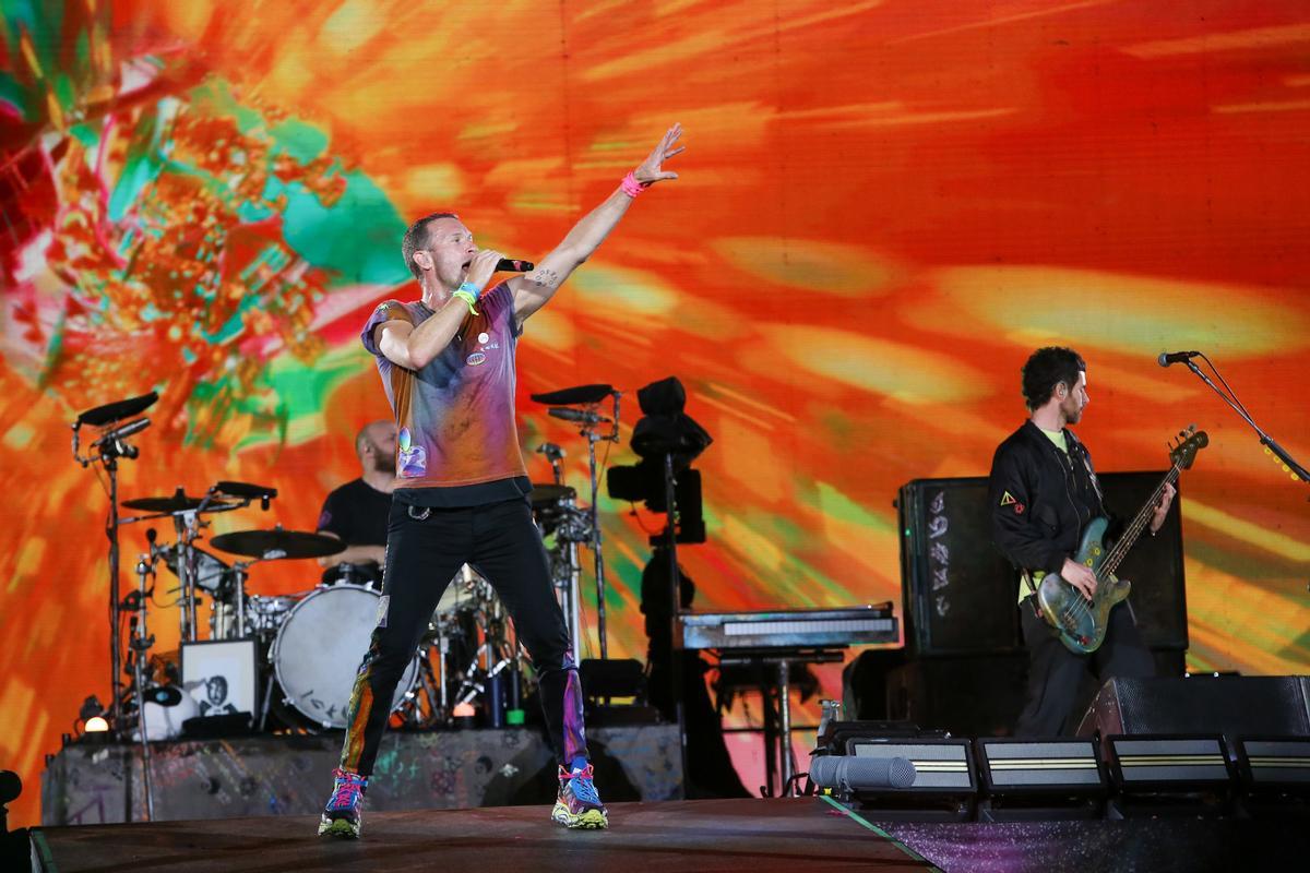 Coldplay: La gira "Music Of The Spheres" lleva un total de 5 millones ...